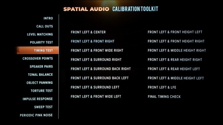 Spatial Audio Calibration Toolkit Mor Aek Home Theater